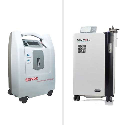 5L / 10L / Portable Oxygen Concentrator on Rent in India - 24 Hrs Delivery